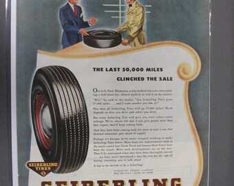 Tire ad | Etsy