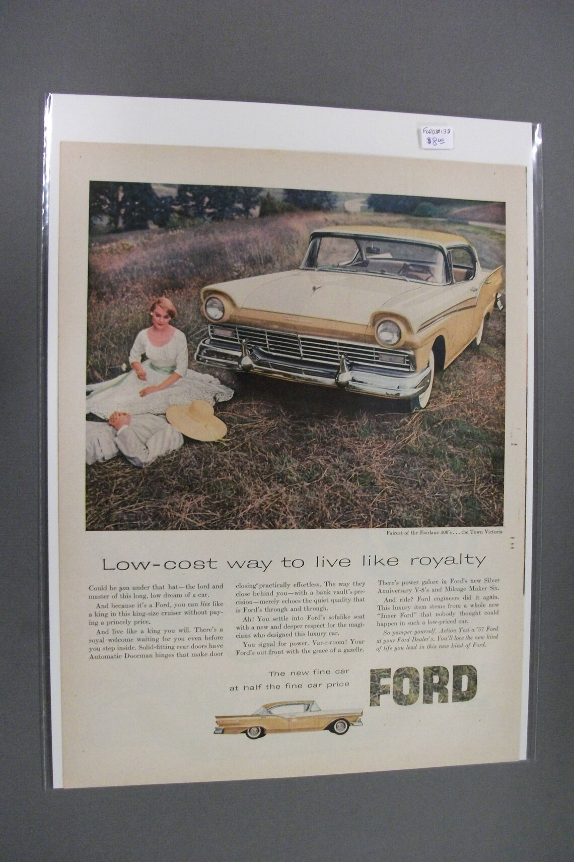 Ford3 #138 Ford Magazine Ad - Feb. 1957 - Etsy