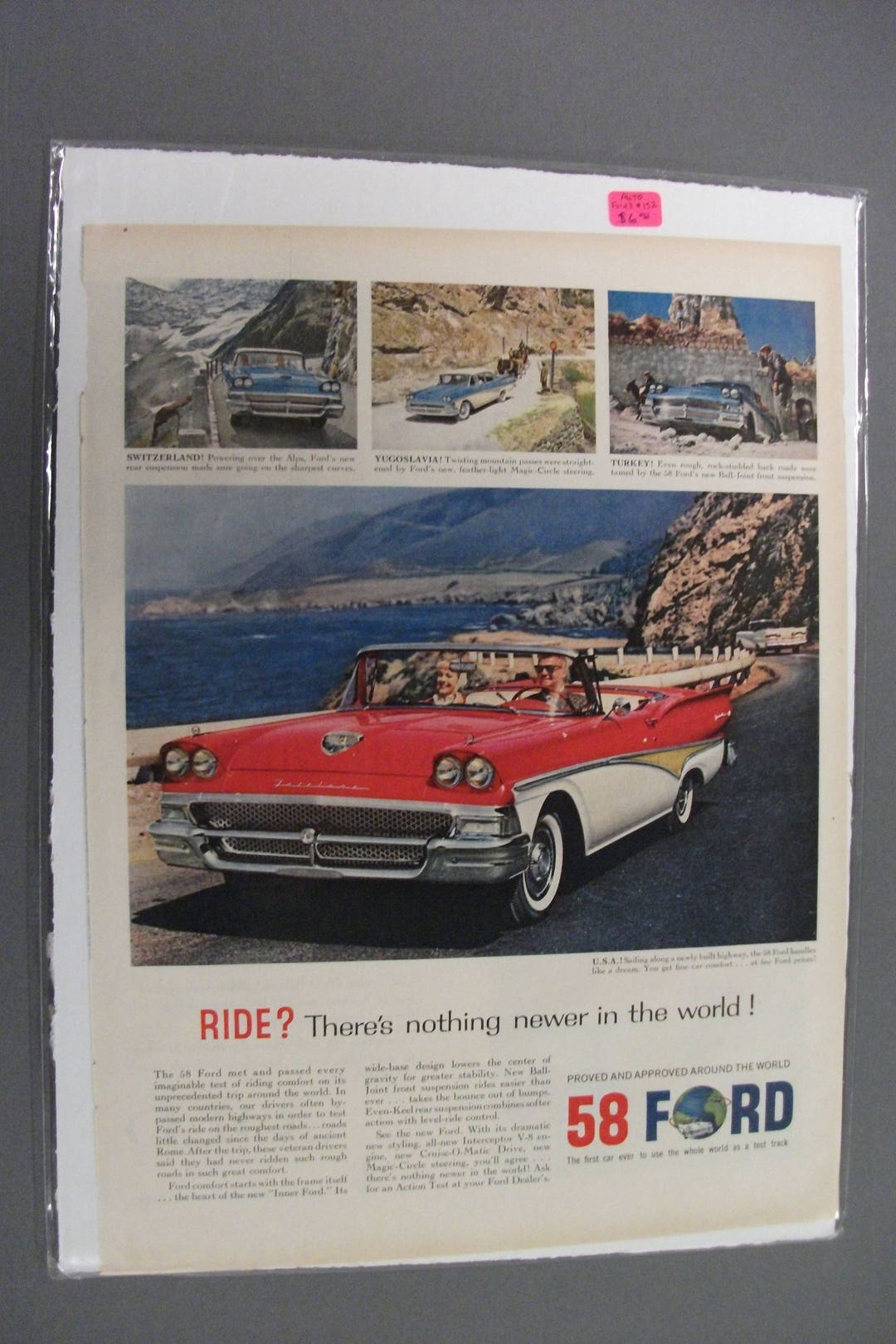 Ford3 #152 Ford Magazine Ad - 1957 - Etsy