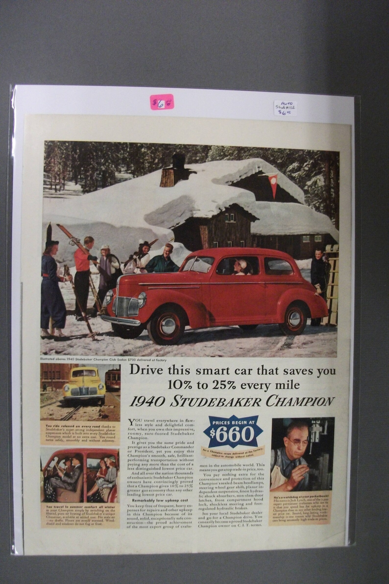 Stude #102 Studebaker Magazine Ad - 1940 - Etsy