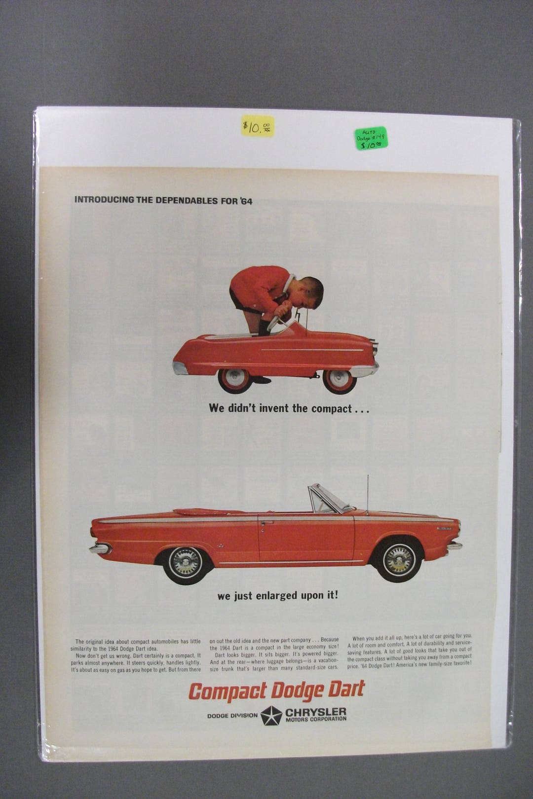 Dodge #149 Dodge Magazine Ad - 1963 - Etsy