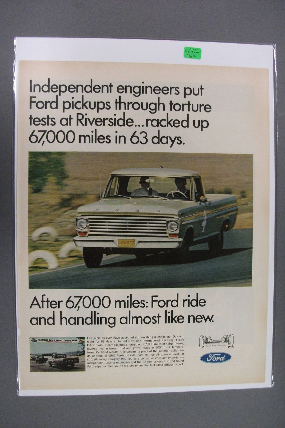 Fordt #115 Ford Magazine Ad - March 1967 - Etsy