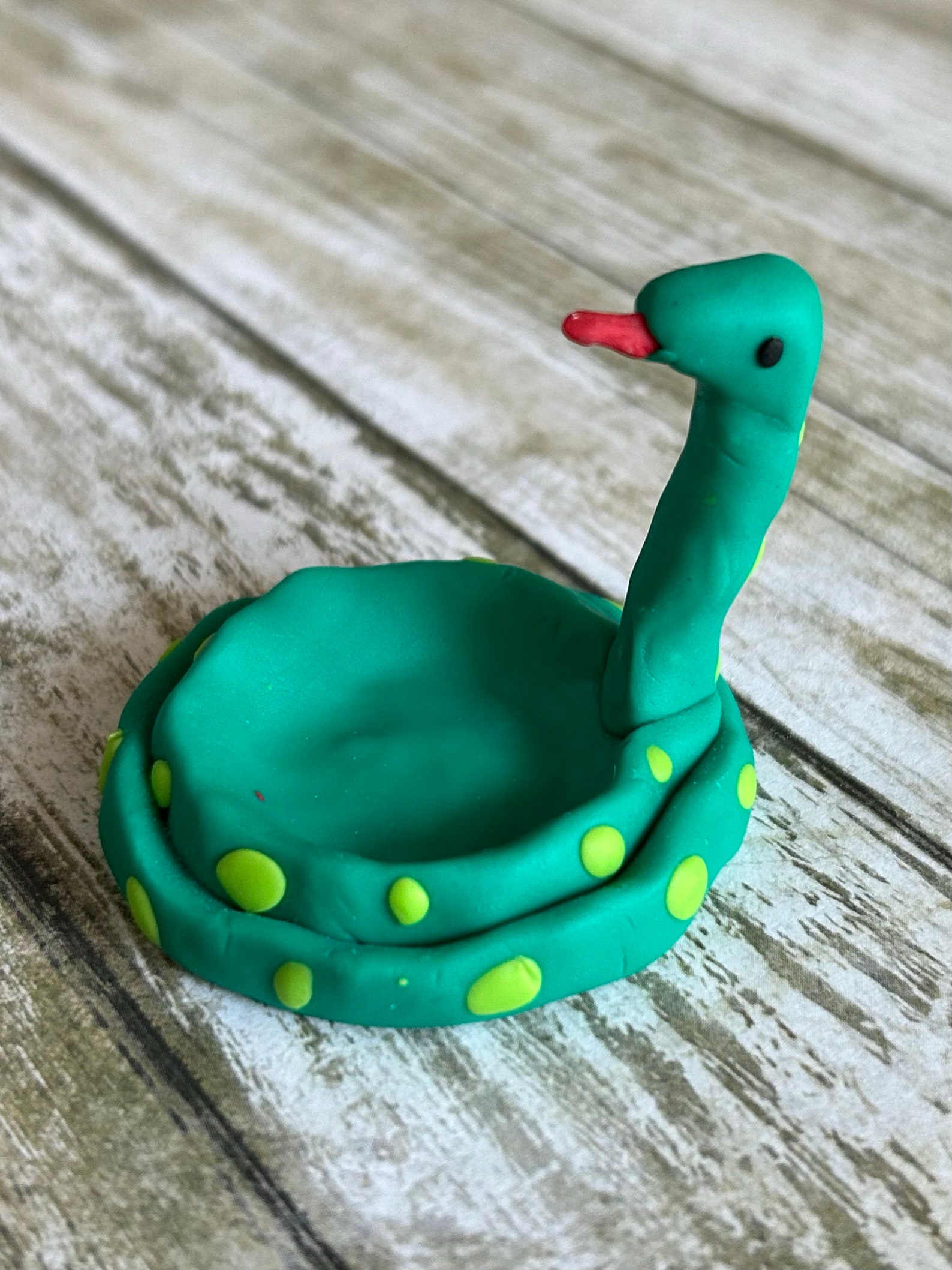Polymer Clay Snake/ Snake Decoration - Etsy