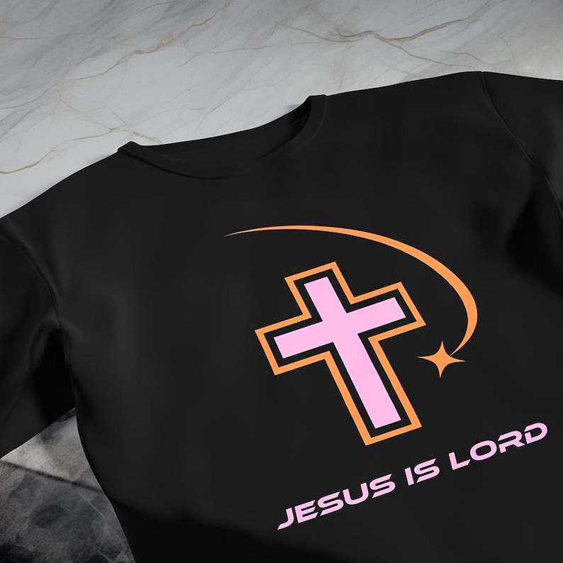 Jesus is LORD Christian T Shirt Jesus Cross Shirt Unisex Christian ...