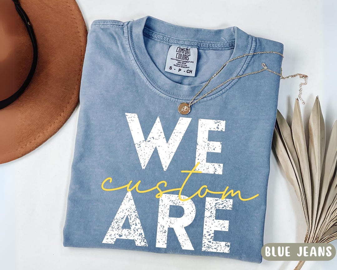 Custom School T-shirt, Custom Text Shirt, School Logo Shirt, Team ...