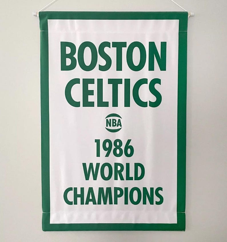 Boston Celtics Replica 2024 NBA Championship Banner 18 - 24” X 36 ...