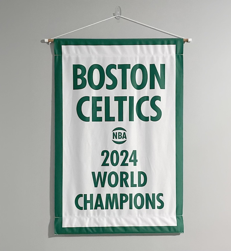Boston Celtics Replica 2024 NBA Championship Banner 18 - 24” X 36 ...
