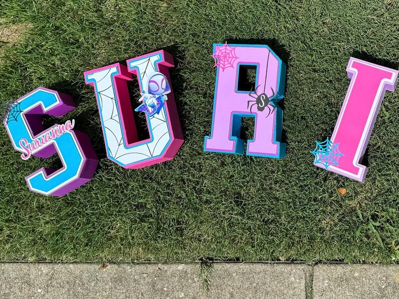 Coustom 3D Letters - Etsy