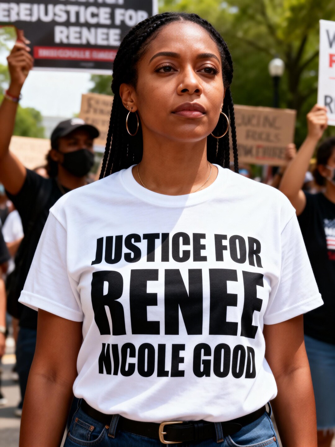 Justice for Renee Nicole Good Shirt, Minneapolis Protest Tee, Rip Renee ...