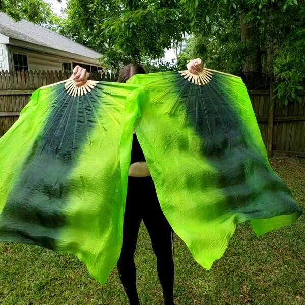 Silk Fan Veils - Etsy