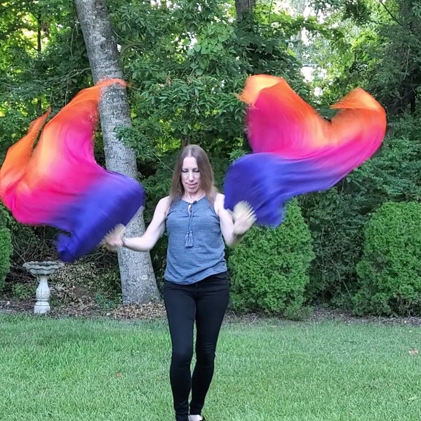 Silk Fan Veils - Etsy