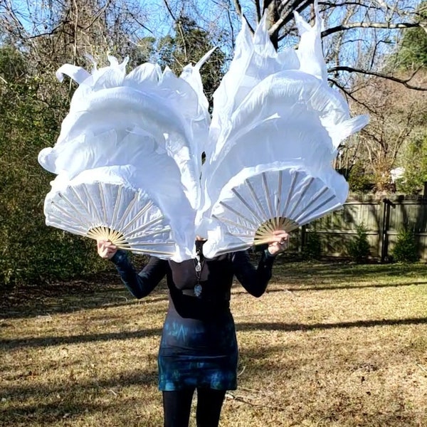 Silk Fans - Etsy
