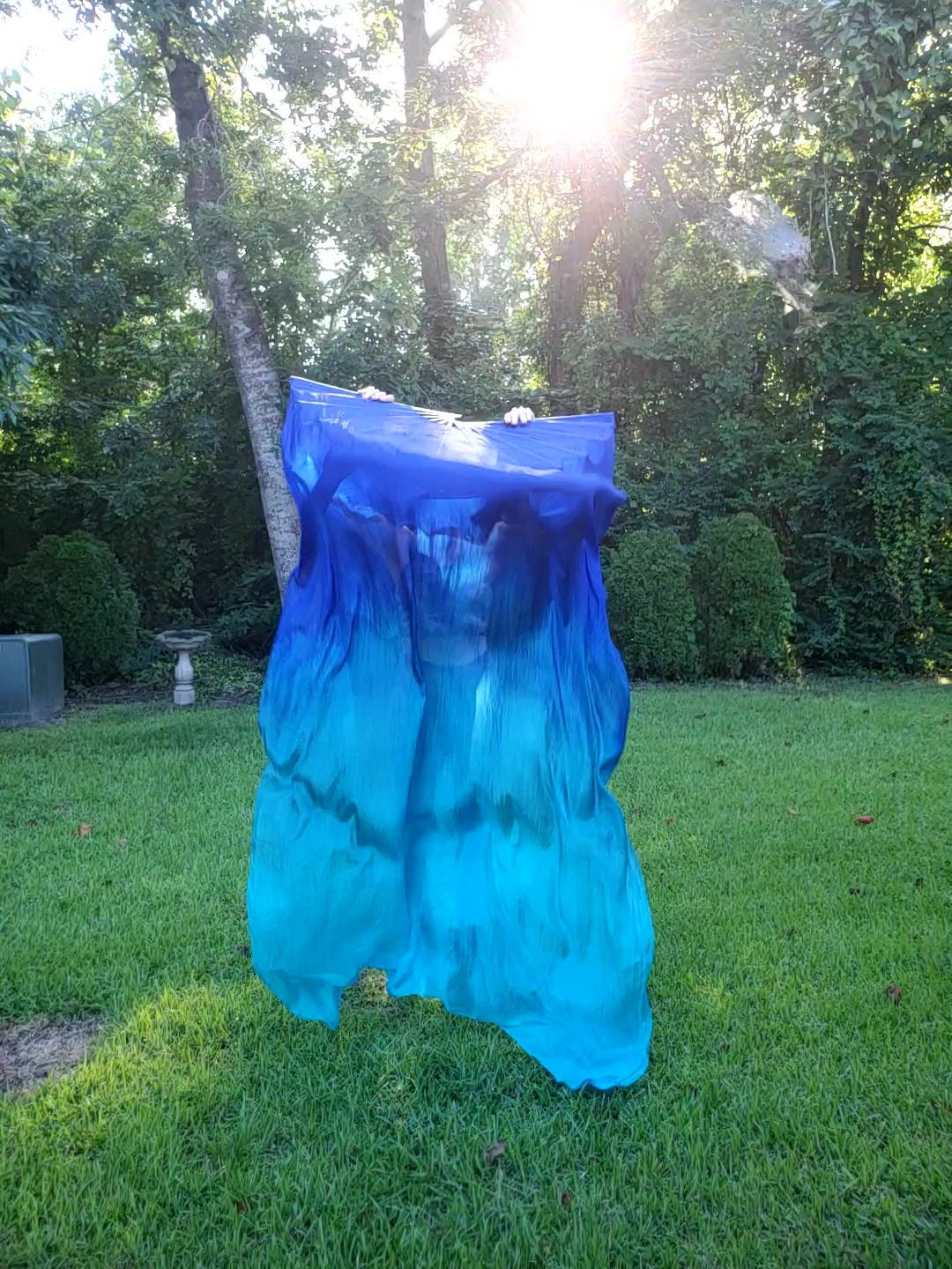 Sahariah's Silk DIVA GODDESS Size Fantasy Veil Fan Veil - Etsy