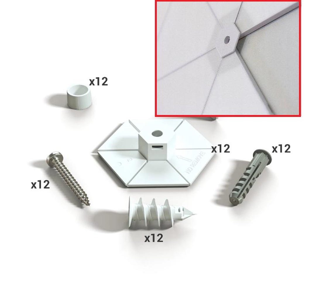 Nanoleaf Aurora Light Panels Screw Mount Kit - Etsy