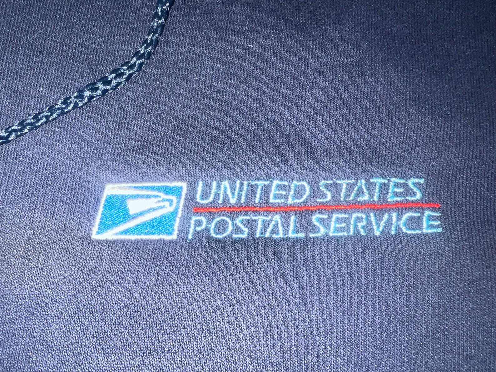 NEW USPS Postal Service Navy Hoodie Hooded Sweatshirt Embroidered. - Etsy