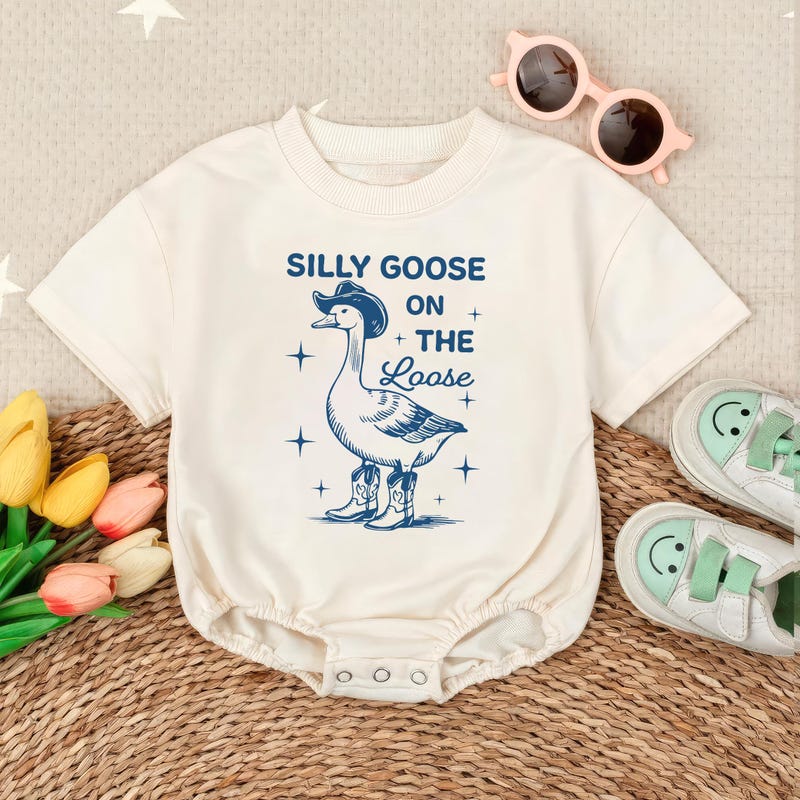Western Goose Baby Outfit - Etsy