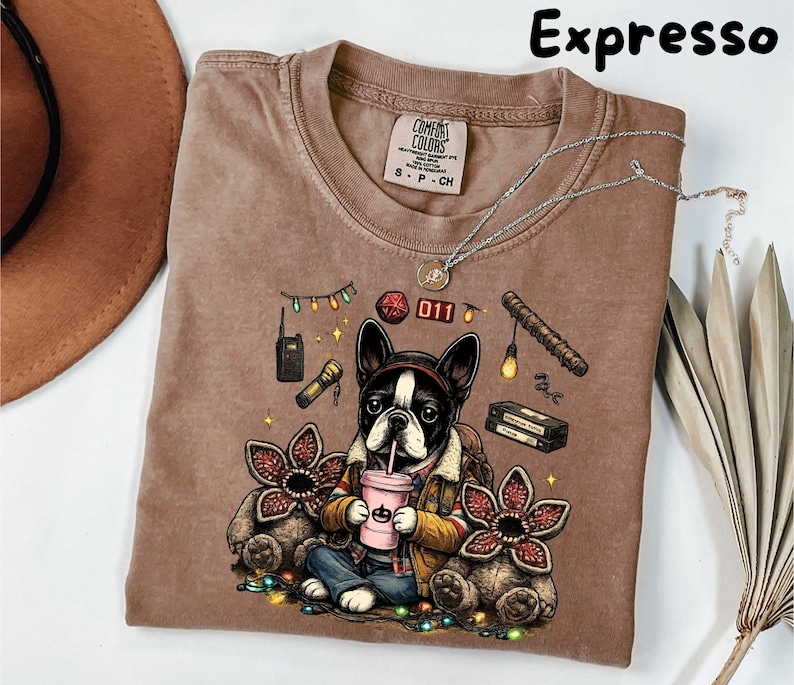 Stranger Pet| Boston Terrier Stranger| Winter Season| Retro Shirts ...
