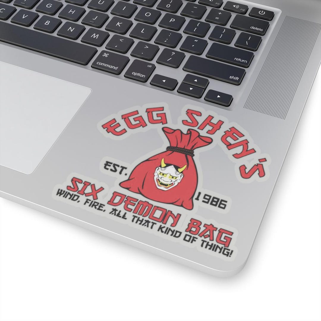 Six Demon Bag, Kiss-cut-sticker, Humor Bumper Stickers, Hilarious ...
