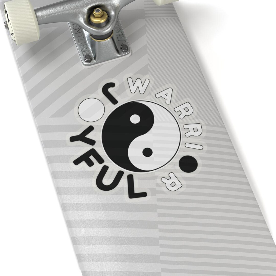 Joyful Warrior Yin Yang. Feminist Stickers, Equal Rights, Political ...