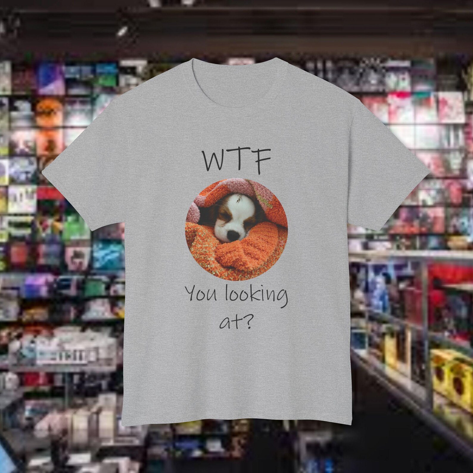 WTF You Looking At? Humor, Funny, King Charles Spaniel, Puppy, Adorable ...