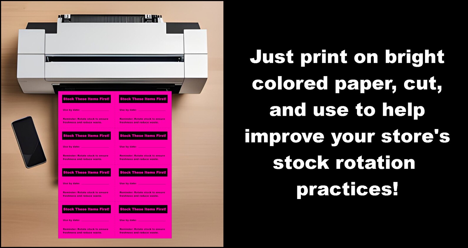 Stock Rotation Management Bundle: Labels, To-do-list, PDF Guide - Etsy