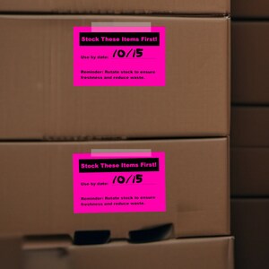 Stock Rotation Management Bundle: Labels, To-do-list, PDF Guide - Etsy