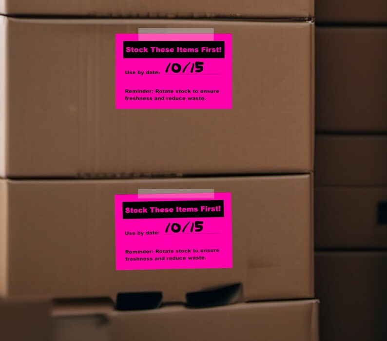 Stock Rotation Management Bundle: Labels, To-do-list, PDF Guide - Etsy