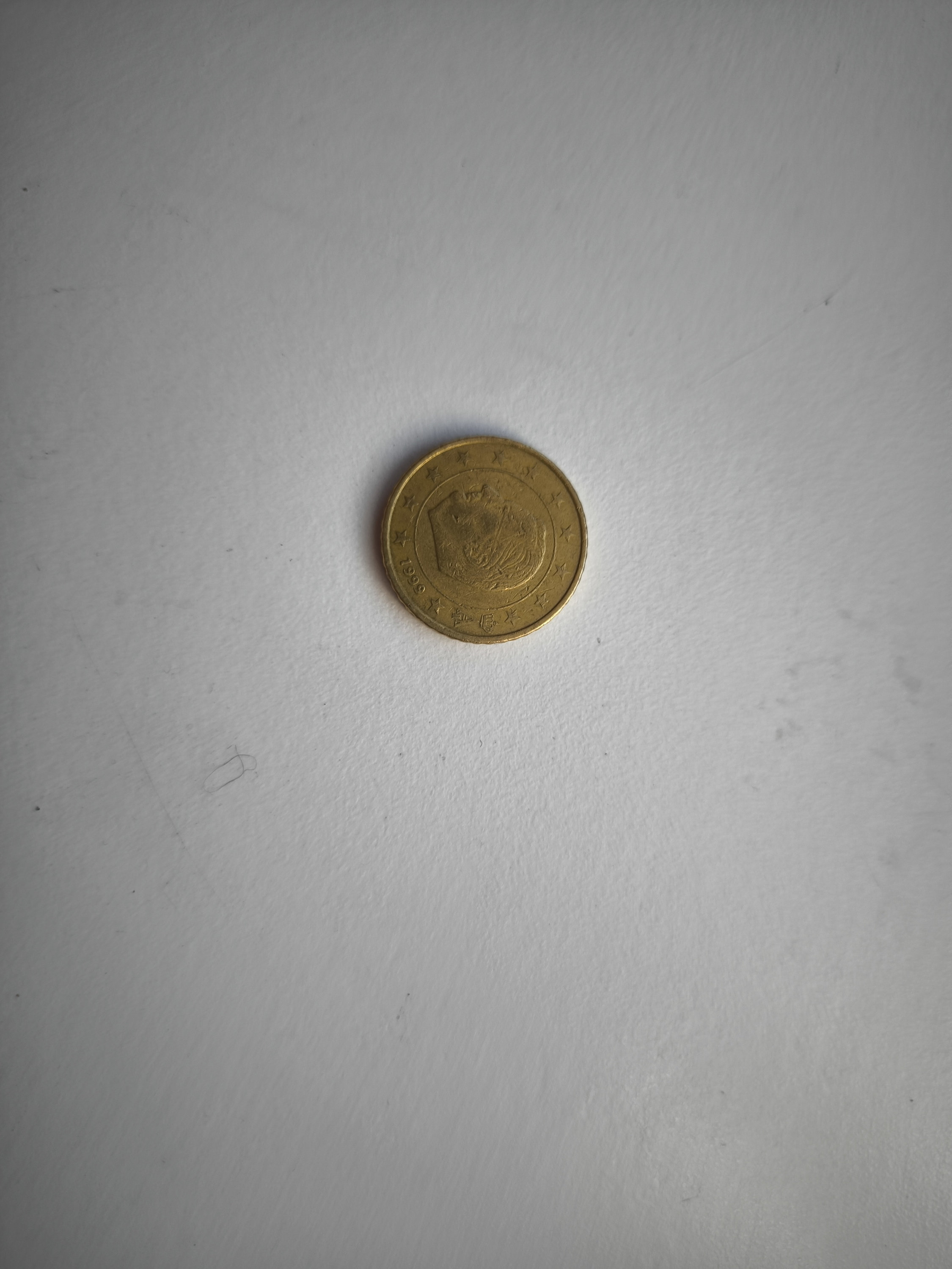 Belgian 50 Cent Coin - Etsy