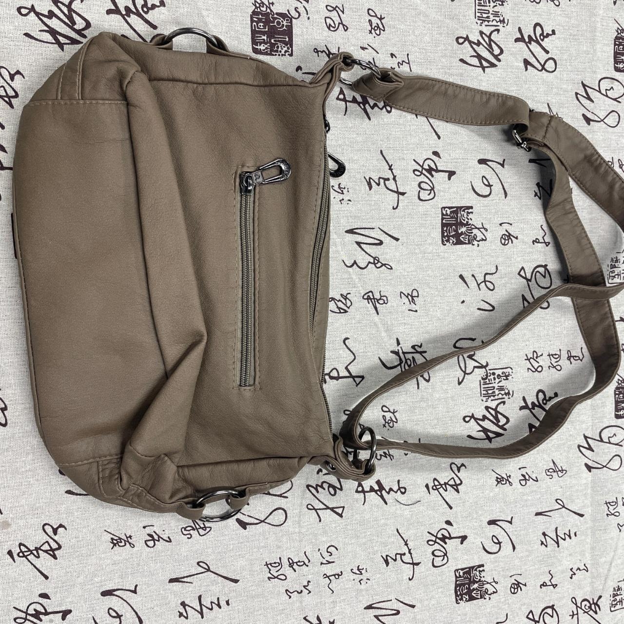 Y2K Beige Super Cute Pu Leather Crossbody Bag, Random Button Design Shoulder Bag, Unisex Trendy ...