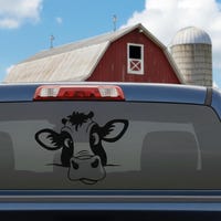 Cow Spots Print Pattern Decal | Vinyl Car Decal | Window Decal | Laptop ...