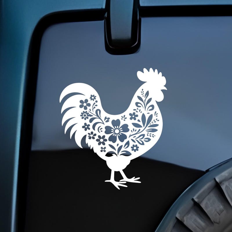 Chicken Decal - Etsy