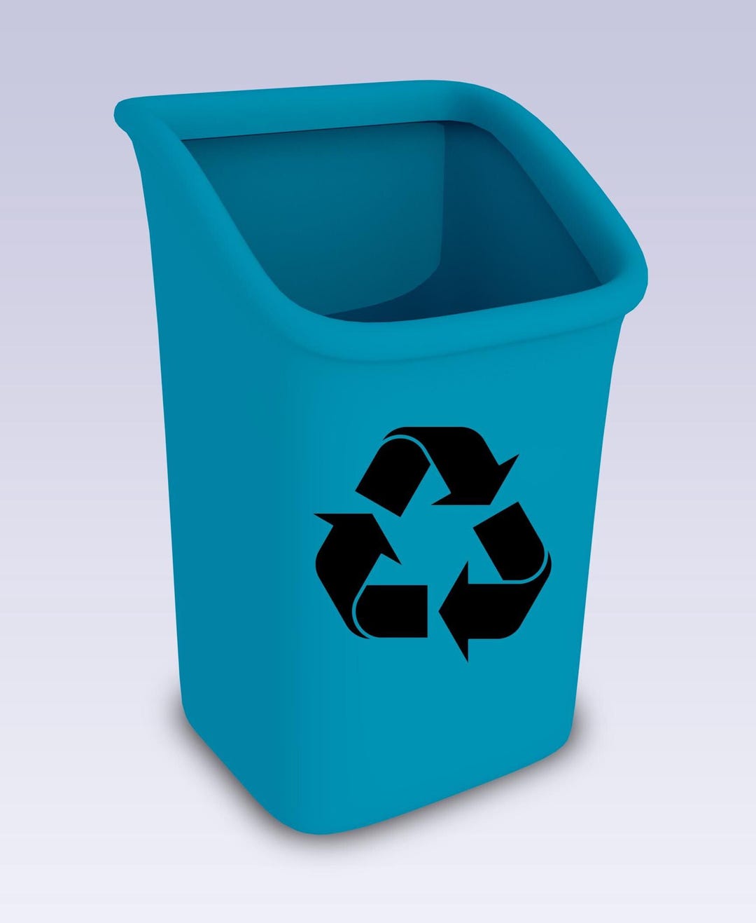 Recycling Decal, Multiple Colors and Sizes Available, Recycle Can ...