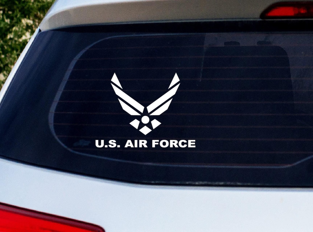 US Air Force Vinyl Decal, US Airforce Sticker, US Airforce Decal ...