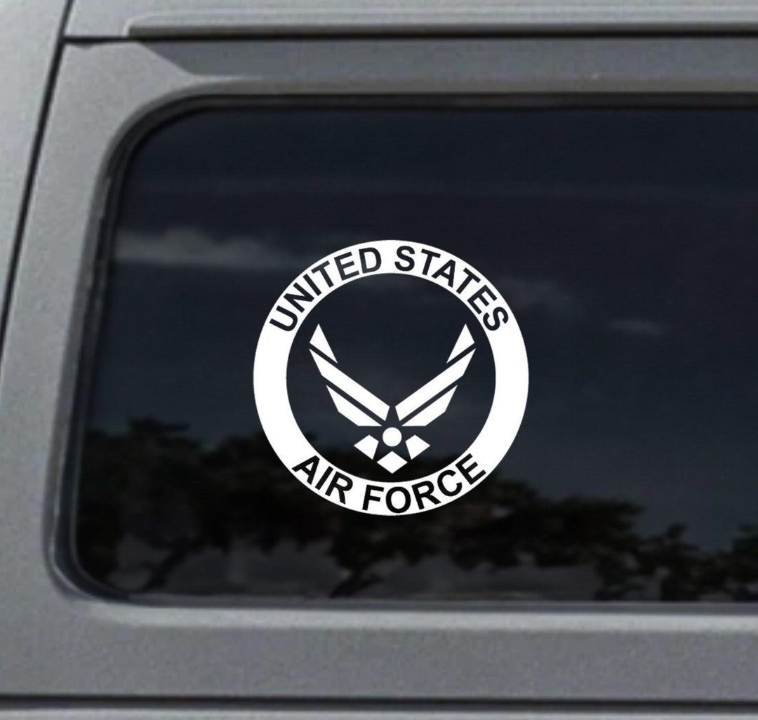 US Air Force Vinyl Decal, US Airforce Sticker, US Airforce Decal ...