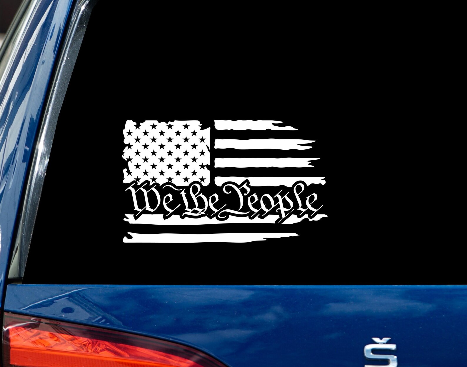 American Flag Vinyl Decal Perfect for Car Window, Laptop, Gift ...