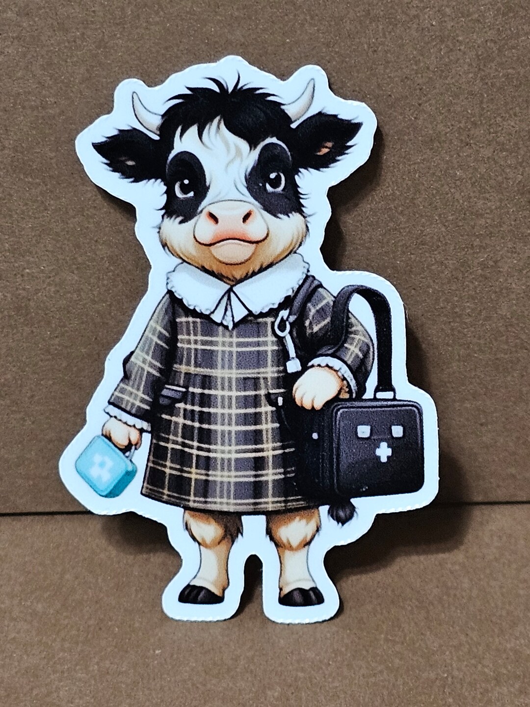 Outlander Inspired Highland Cow, Laptop Stickers, Highlander Cow ...