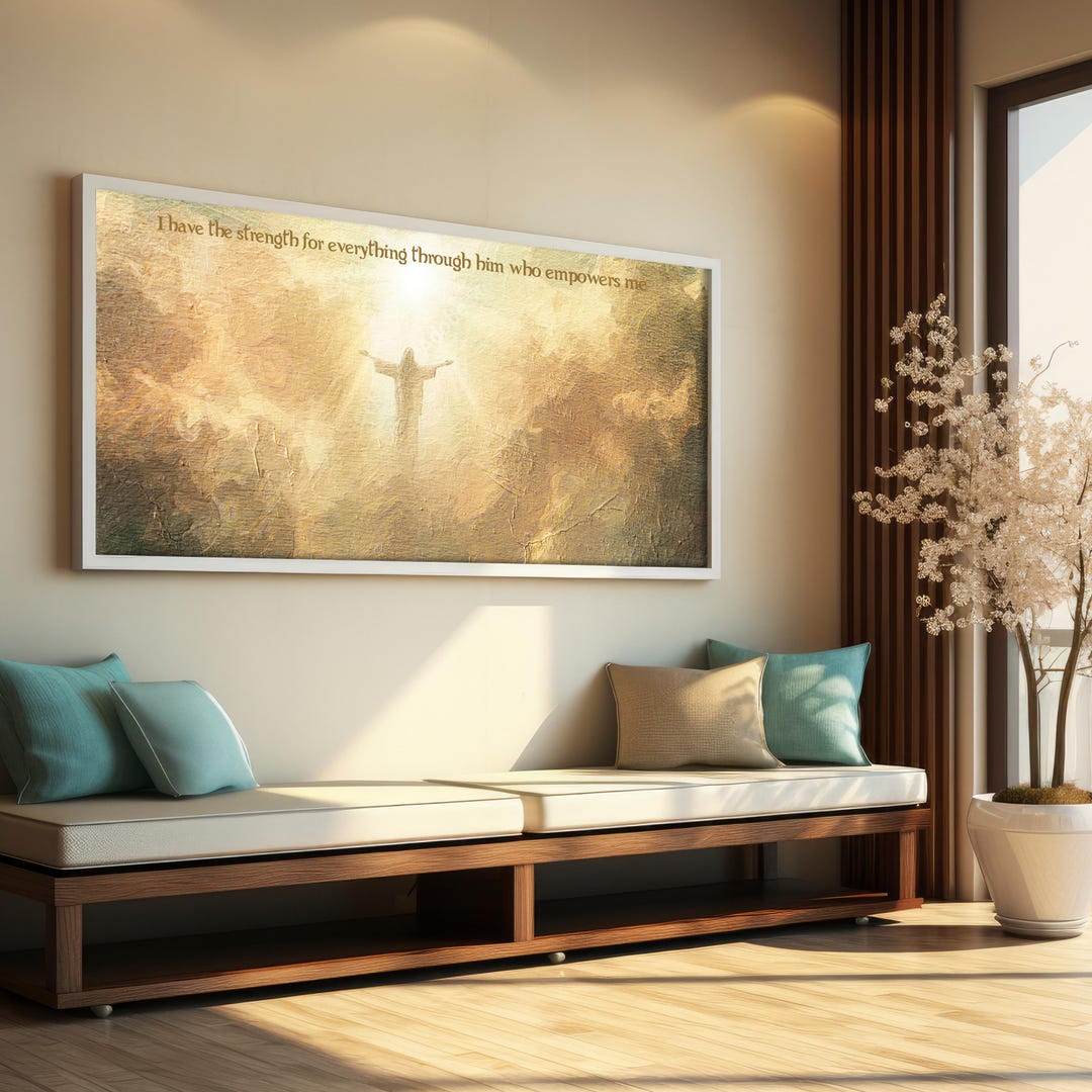 Custom Jesus Canvas, Add Bible Verse or Personalized Quote ...