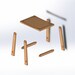 DIY - Wooden Stool Easy to Assembly - Etsy
