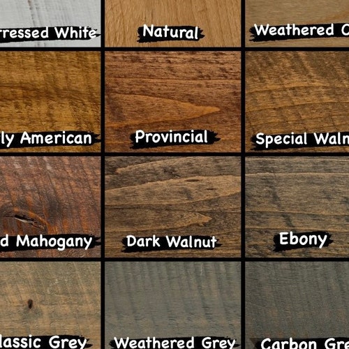 Alder Color Swatch Samples - Etsy