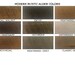 Alder Color Swatch Samples