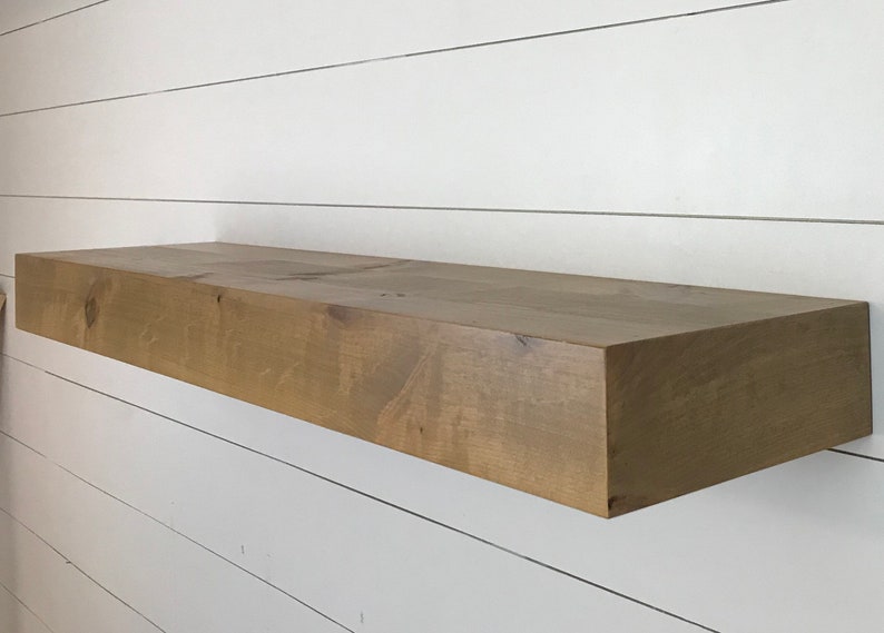 Floating Shelves // Open Shelving // Deep Floating Shelves // | Etsy