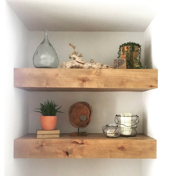 Modern Rustic Shelves