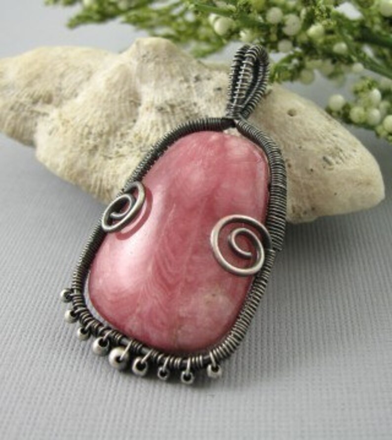 JEWELRY TUTORIAL Wire Wrapped Curly Q Bezel Reversible Pendant - Etsy