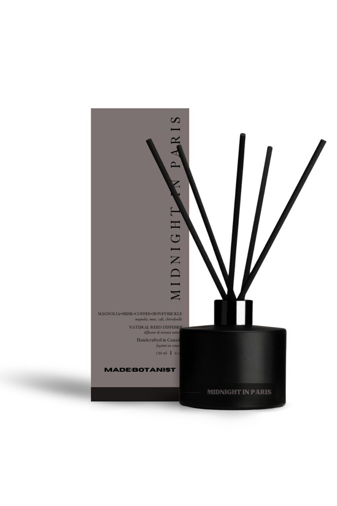 MIDNIGHT IN PARIS - Reed Diffuser - Magnolia - White Musk - Coffee ...