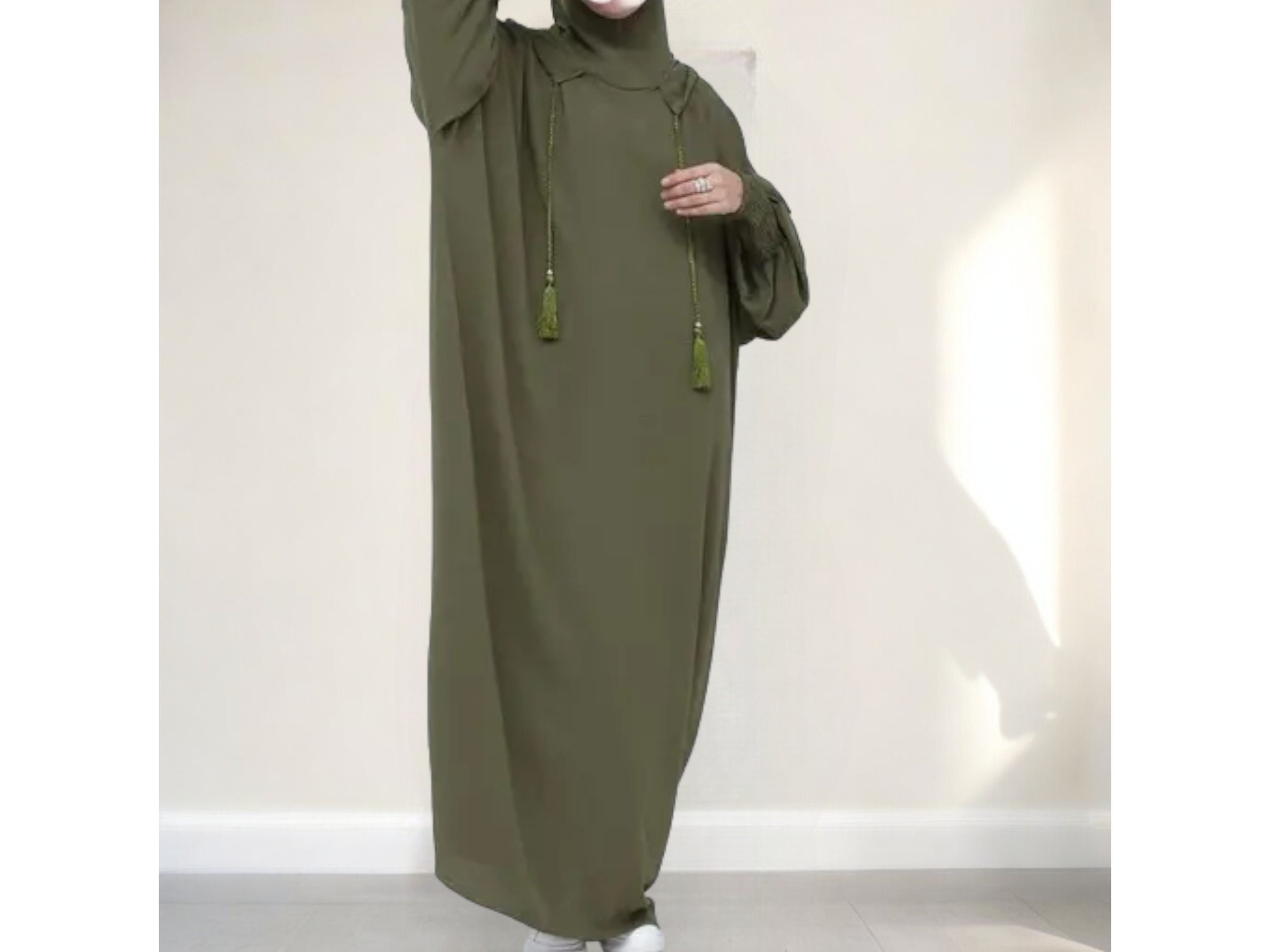 Muslim Prayer Dress, Prayer Clothes One Piece for Women, Jilbab Maxi ...