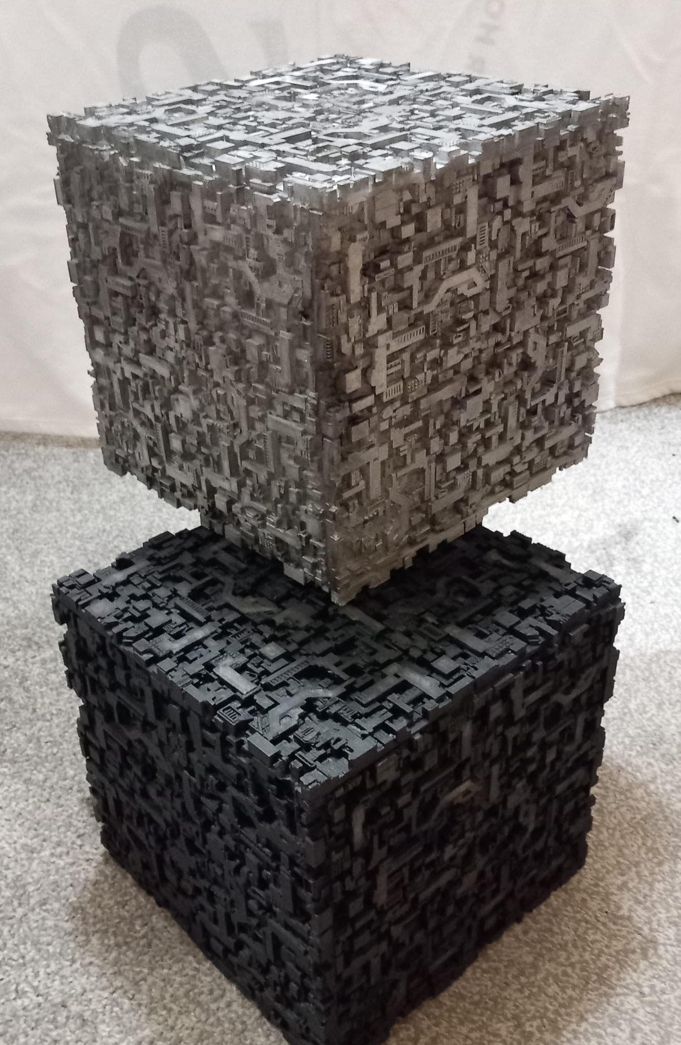 Star Trek Borg Inspired Resistance is Futile Desk Cube Night Light - Etsy