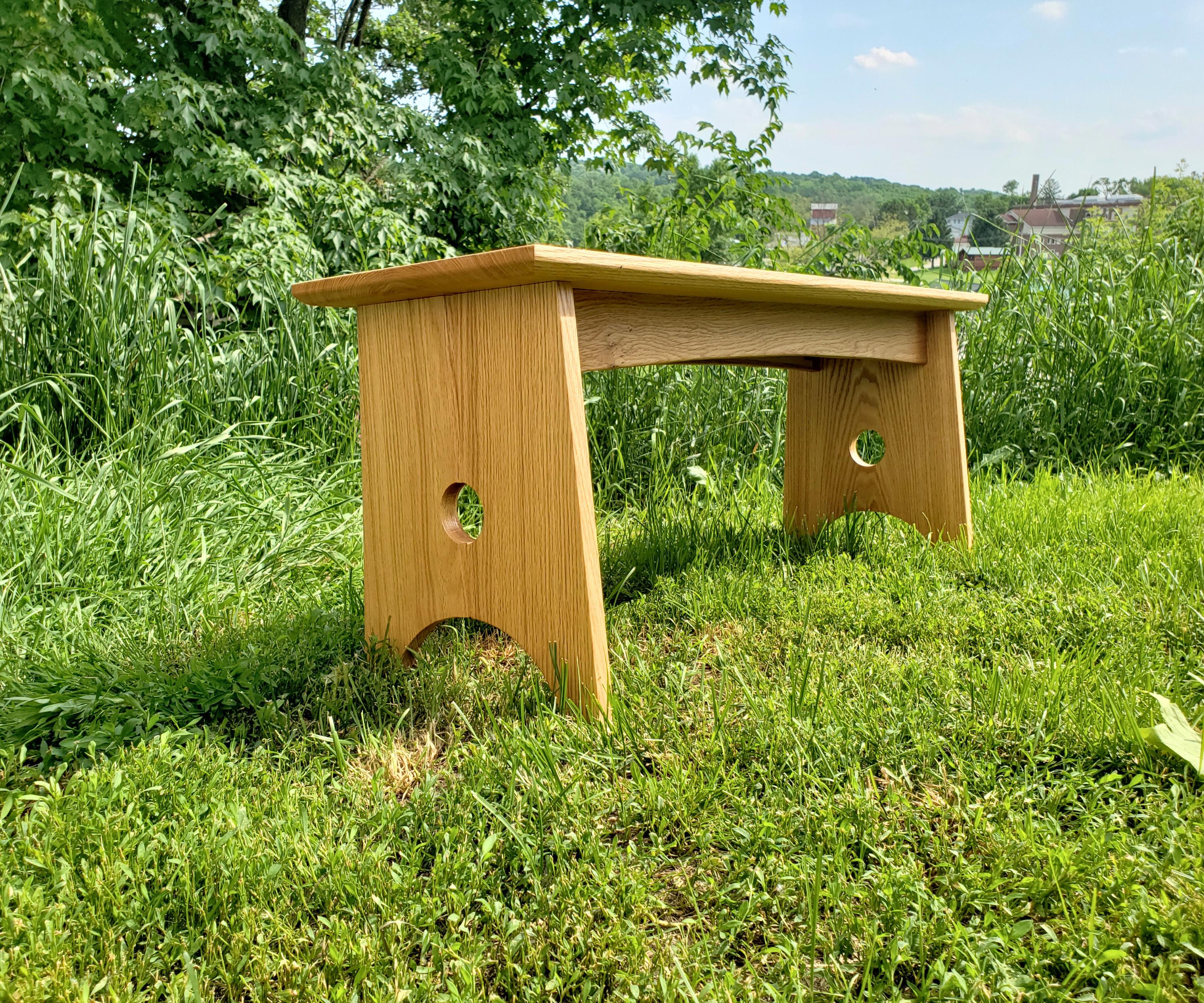 Rustic Outdoor Bench Plan, Easy DIY Woodworking (PDF Download) - Etsy