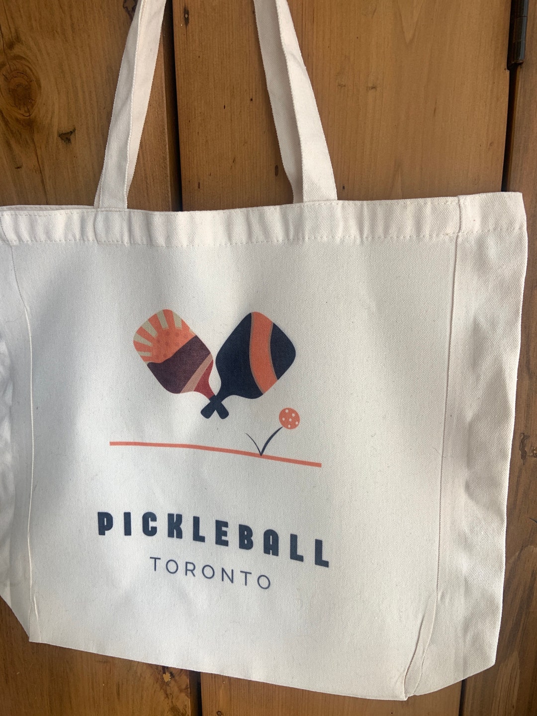 Pickleball Tote Bag Custom Pickleball Team Canvas Tote Bag - Etsy