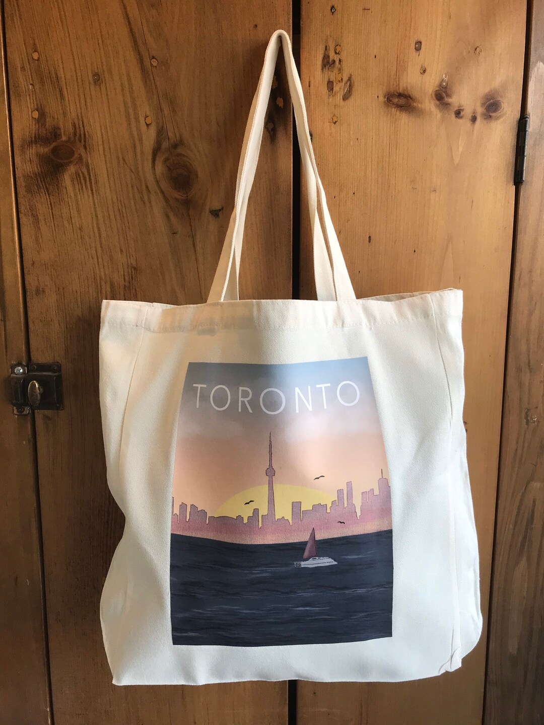 Toronto Tote Bag City of Toronto Eco Friendly Re Useable Tote Bag Gift ...