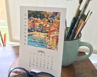 2023 Italy Desk Calendar - Etsy